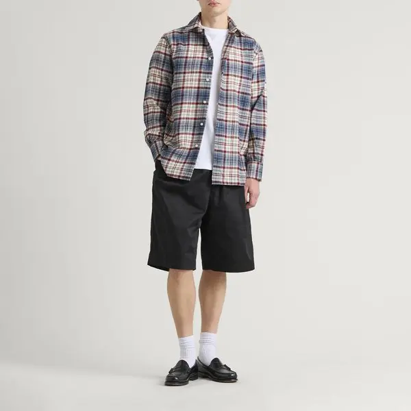WILLY CHAVARRIA Wool Check Shirt
