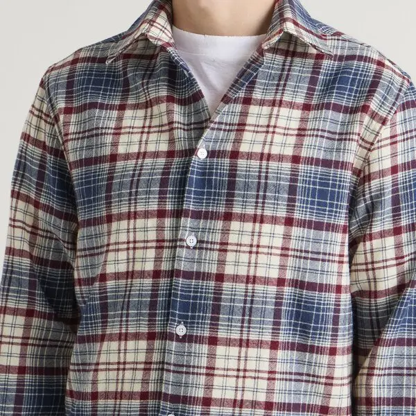 WILLY CHAVARRIA Wool Check Shirt