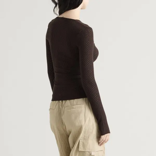 PEACHY DEN Thermal Knit