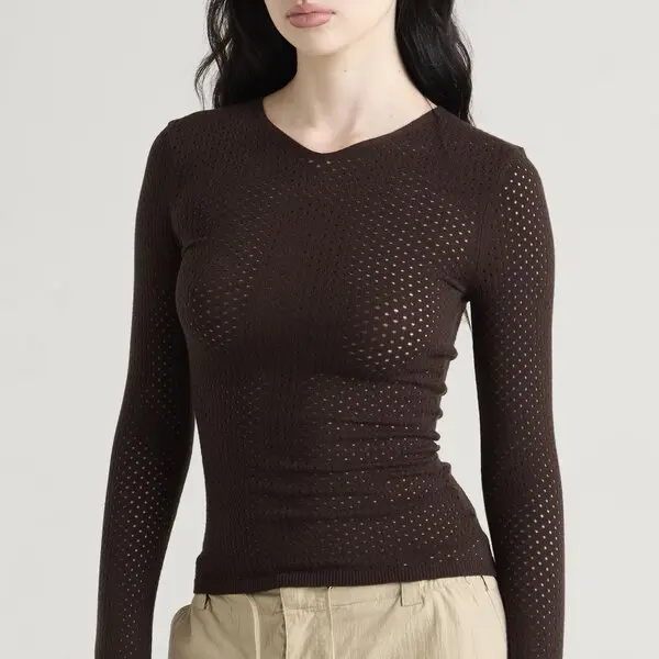 PEACHY DEN Thermal Knit