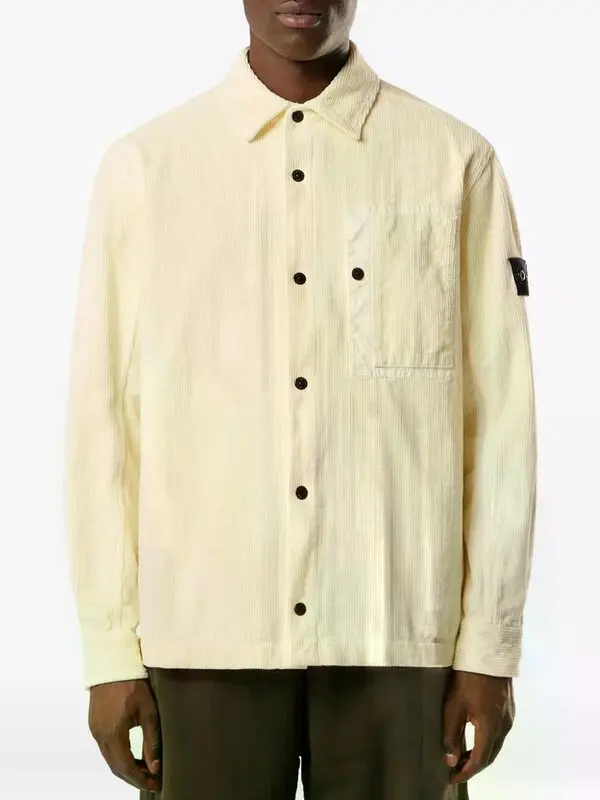 Stone Island 1200016 Organic Cotton Corduroy 800 Overshirt