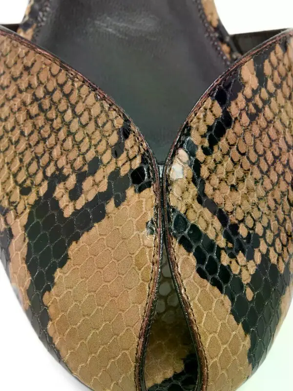 Le Monde Beryl Valetta Animal-print Sandals