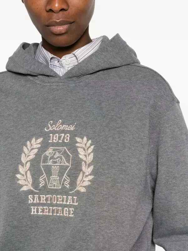 Brunello Cucinelli Logo-embroidered Hoodie