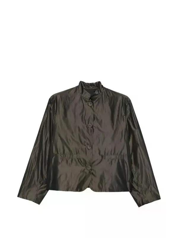 ROSSO 35 High-neck Button-front Jacket