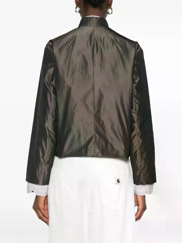 ROSSO 35 High-neck Button-front Jacket