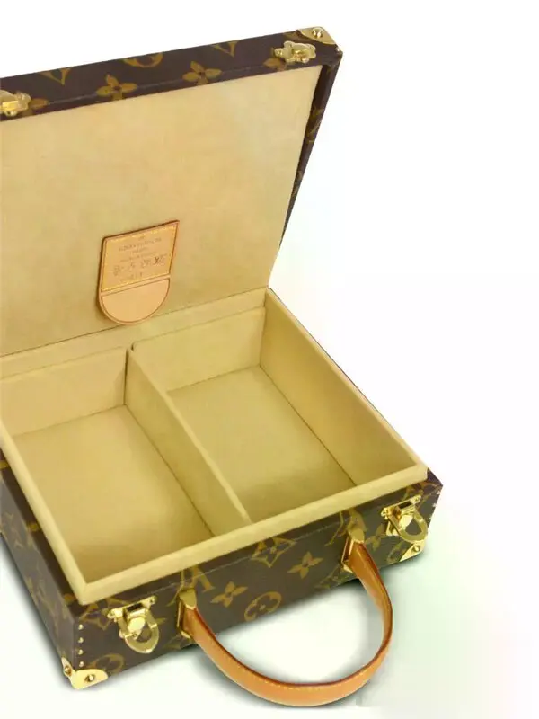 LOUIS VUITTON X Takashi Murakami 2000s Pre-owned Onion Head Monogram Jewellery Case