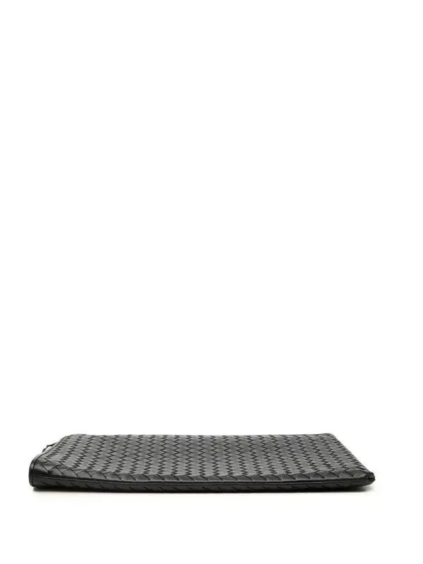 Bottega Veneta 2012-2026 Medium Nappa Intrecciato Document Case Clutch Bag