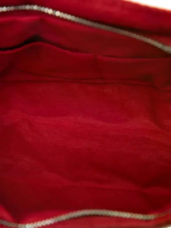 Hermès 1990-2010 Toile Deauville Pouch