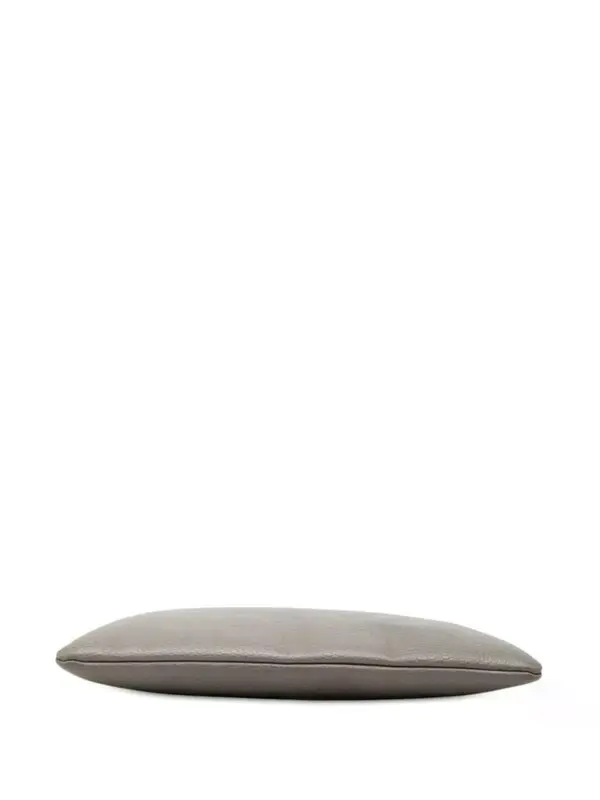 Gucci 2000-2015 Calfskin Bamboo Clutch Bag - Grey