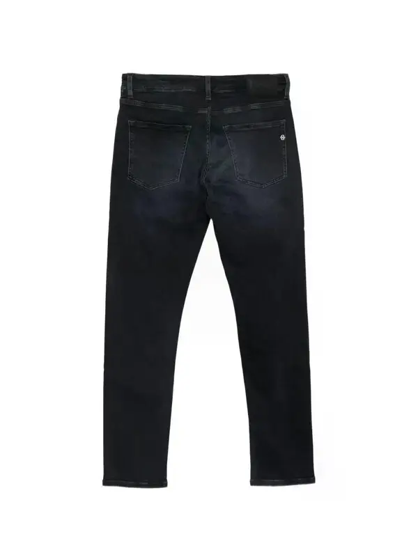 BOSS Faded-effect Slim-fit Jeans