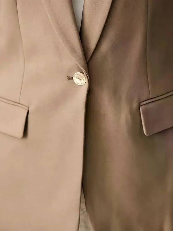 MORGAN Shawl-lapel Single-breasted Blazer