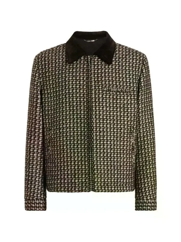 Dolce & Gabbana Houndstooth-pattern Jacket