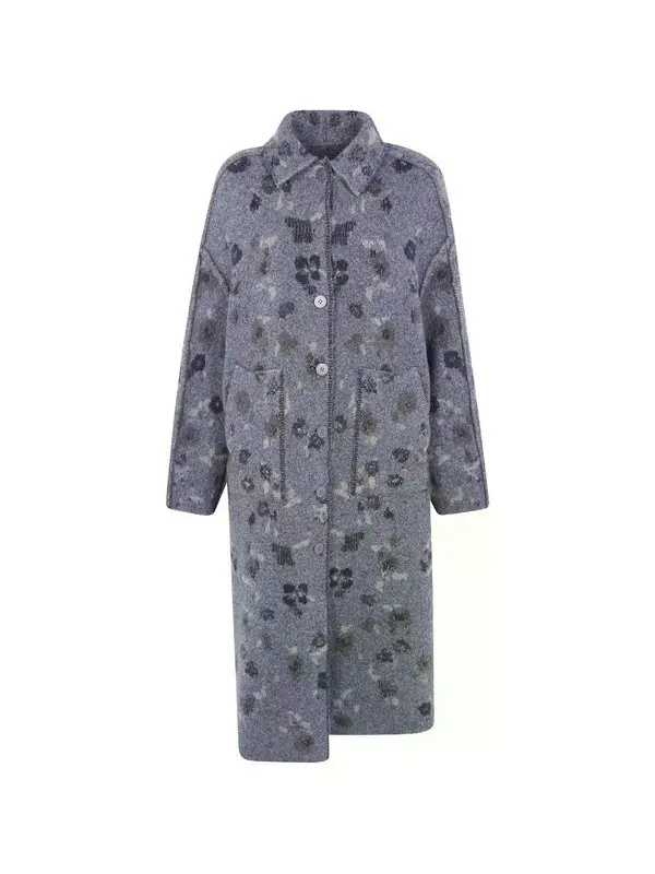 BOBOUTIC Single-breasted Wool Coat