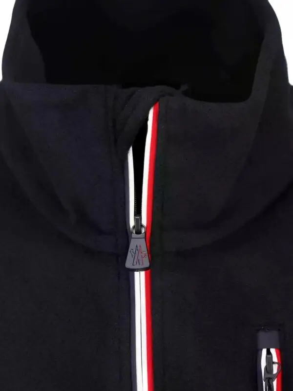 Moncler Half-zip Logo-patch Sweatshirt