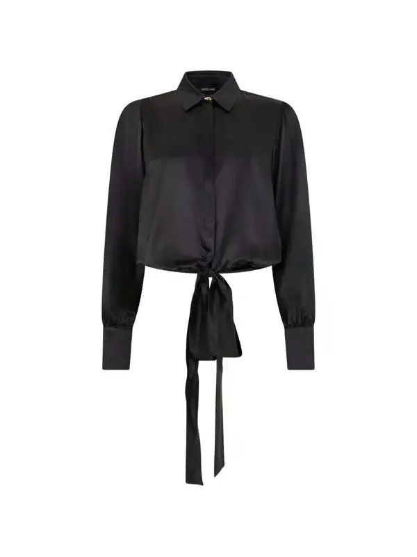 Roberto Cavalli Silk Tie-fastening Blouse