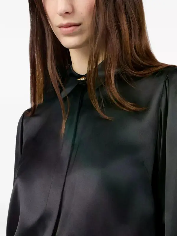 Roberto Cavalli Silk Tie-fastening Blouse
