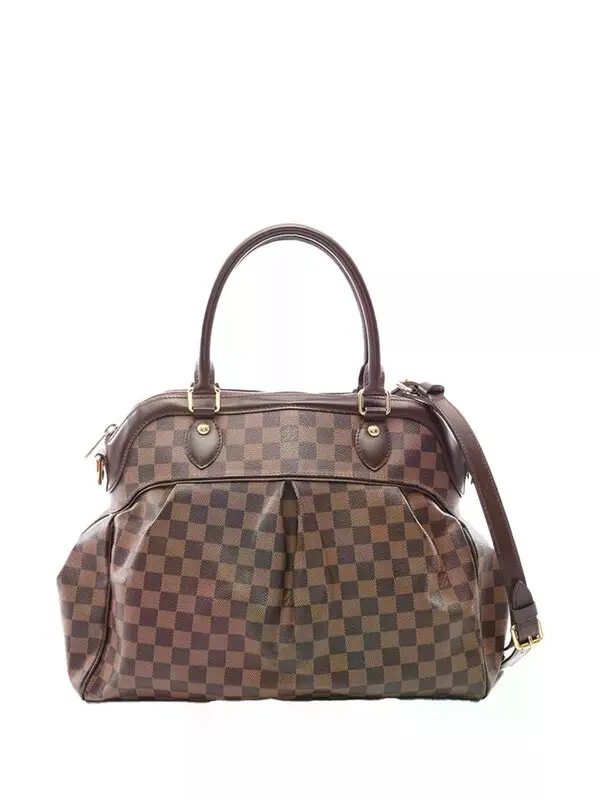LOUIS VUITTON 2018 Damier Ebene Trevi Gm Satchel