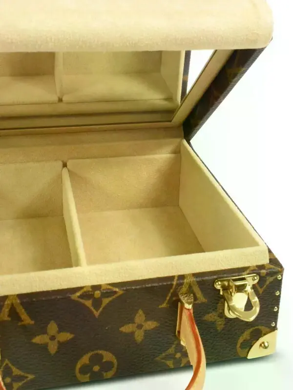 LOUIS VUITTON 2007 Monogram Moca Jewellery Box