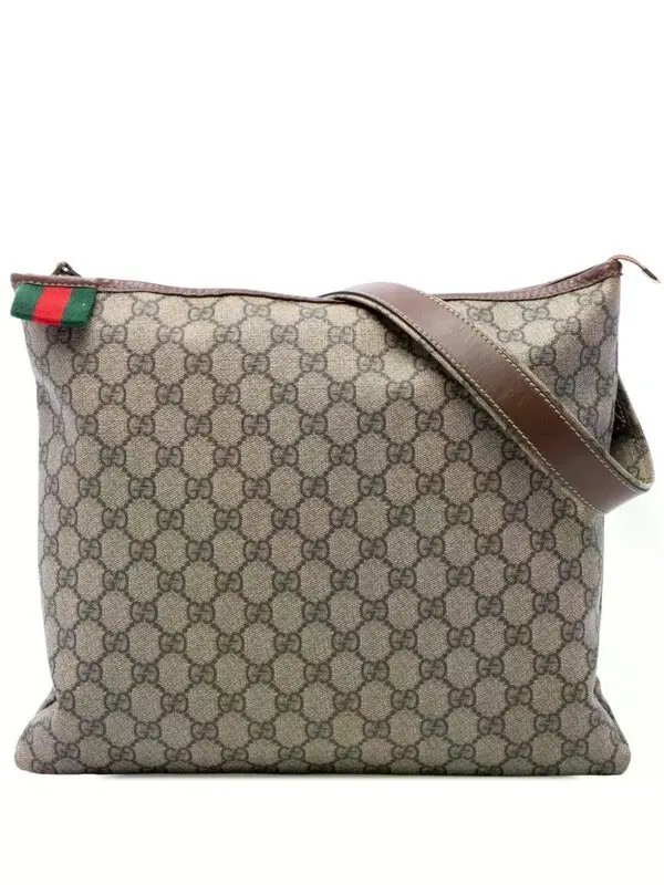 Gucci 2016-2026 Gg Supreme Web Crossbody Bag