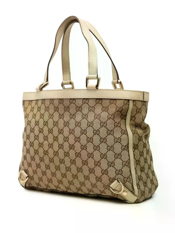 Gucci 2000-2015 Gg Canvas Abbey D Ring Tote Bag