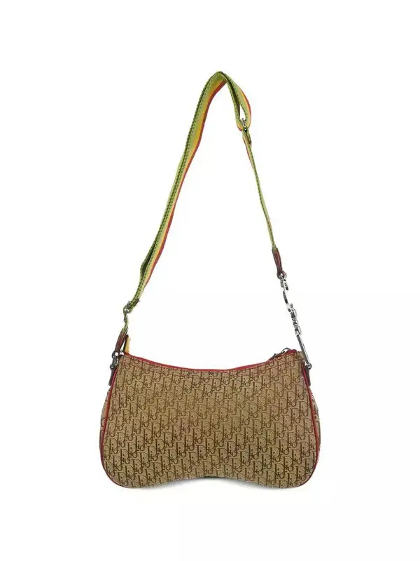Dior 2004 Rasta Trotter Saddle Shoulder Bag