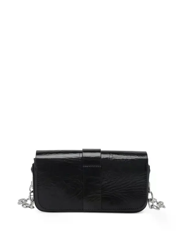 Zadig&Voltaire Crinkled-leather Chain-strap Wallet