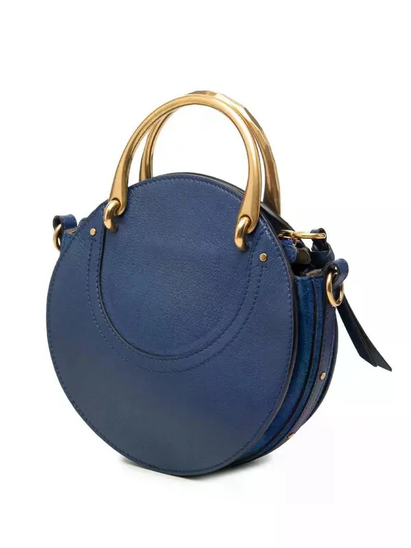 Chloé 2000-2026 Small Calfskin And Suede Pixie Satchel