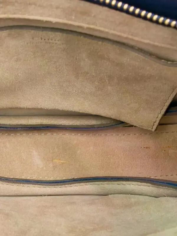 Chloé 2000-2026 Small Calfskin And Suede Pixie Satchel