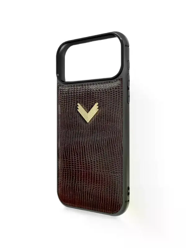 VELANTE Lizard-effect Leather Iphone 18 Pro Case