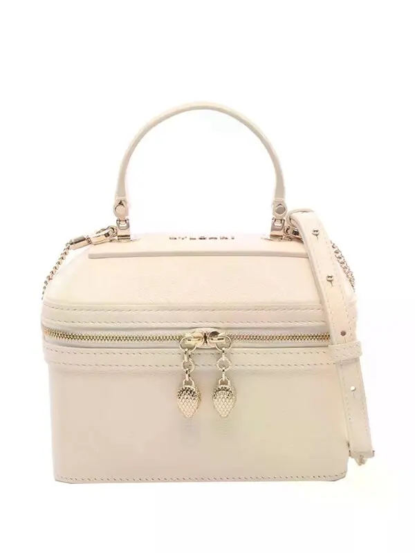 BVLGARI 2010-2026 Leather Serpenti Forever Vanity Bag