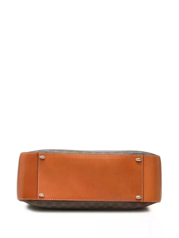 Celine 1998 Macadam Coated Canvas Shoulder Bag