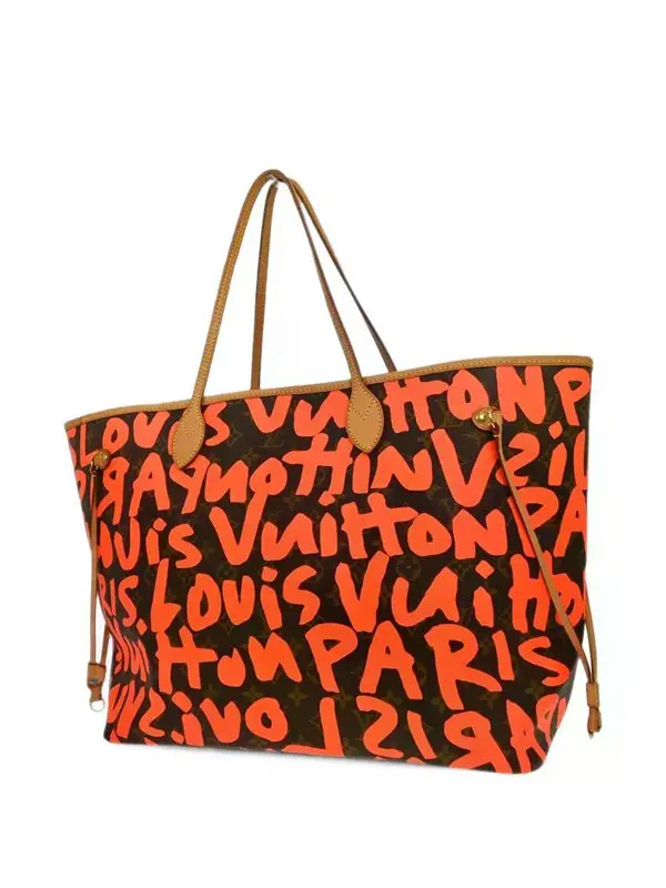 LOUIS VUITTON 2009 Gm Neverfull Graffiti Tote Bag