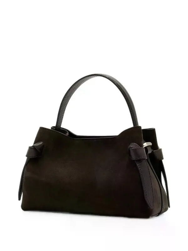 Yuzefi Mini Gyoza Suede-finish Tote Bag