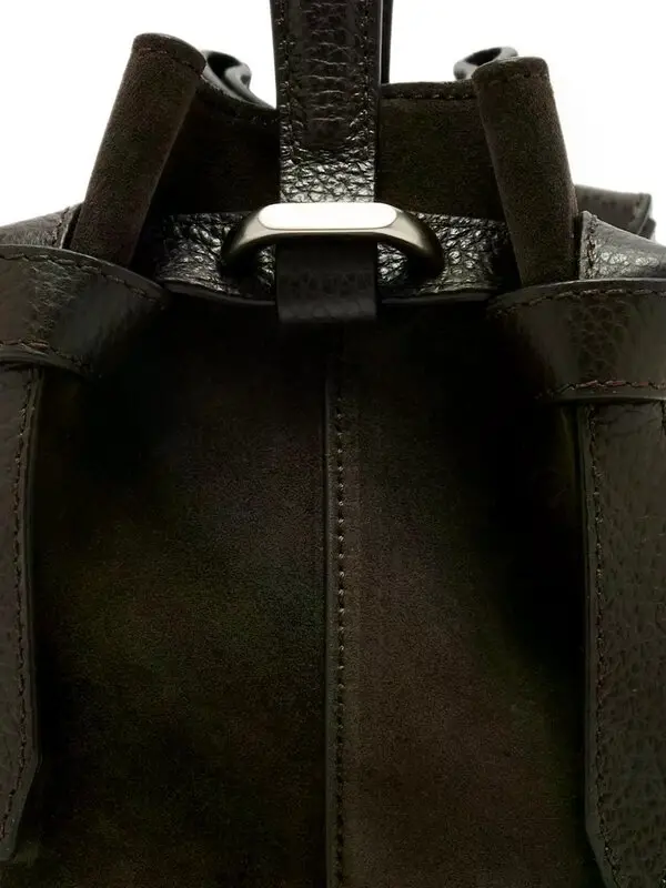 Yuzefi Mini Gyoza Suede-finish Tote Bag