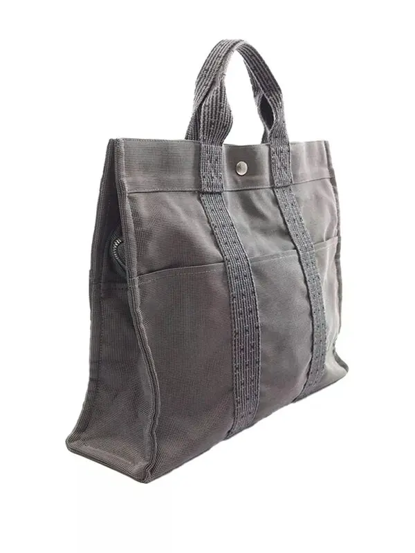 Hermès 1990-2010 Canvas Herline Mm Tote Bag