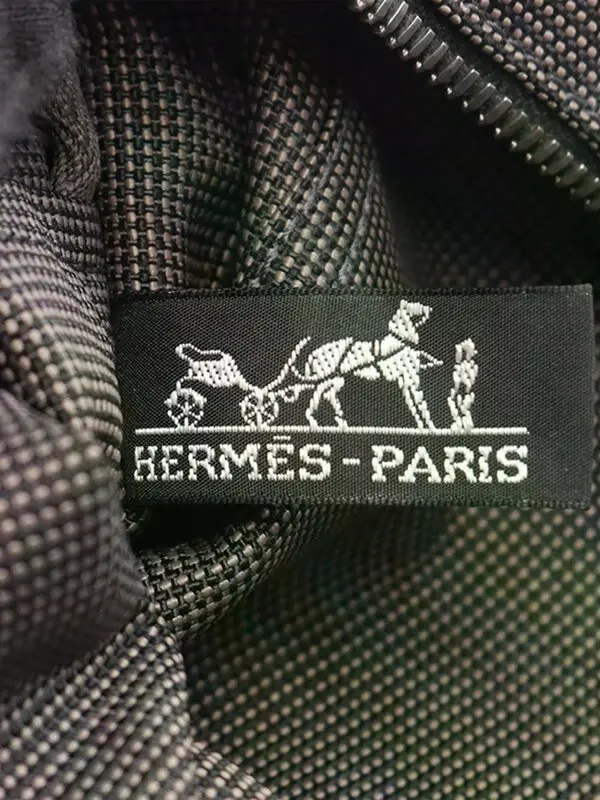 Hermès 1990-2010 Canvas Herline Mm Tote Bag