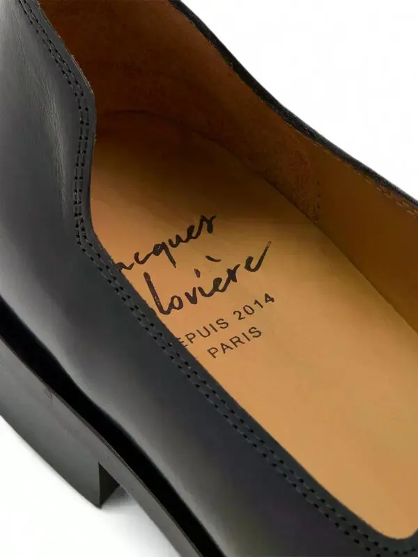 JACQUES SOLOVIÈRE PARIS Slim Leather Loafers