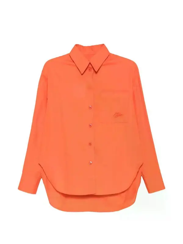 ART DEALER Charlie Embroidered-logo Shirt