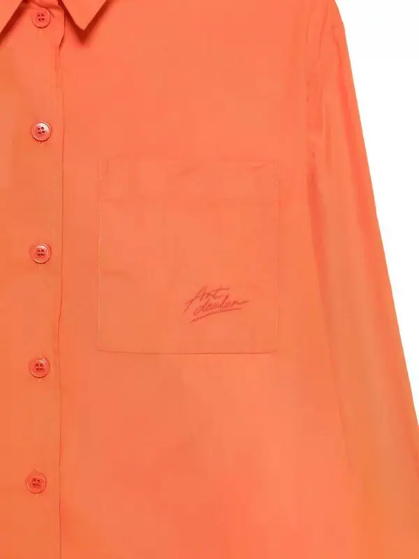 ART DEALER Charlie Embroidered-logo Shirt