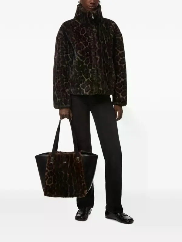 Apparis Rana Leopard-print Shoulder Bag