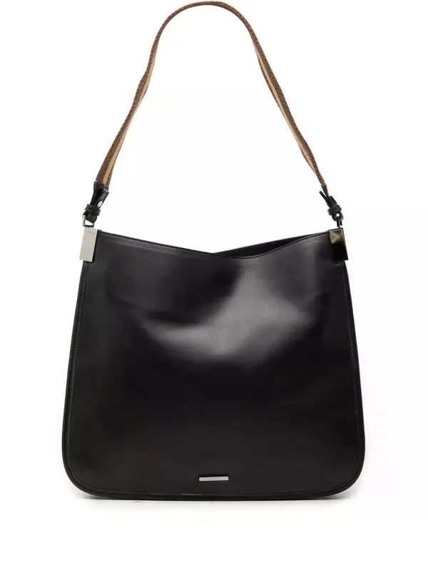 Gucci 2000-2015 Calfskin Web Shoulder Bag