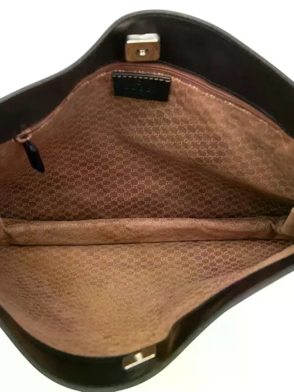 Gucci 2000-2015 Calfskin Web Shoulder Bag