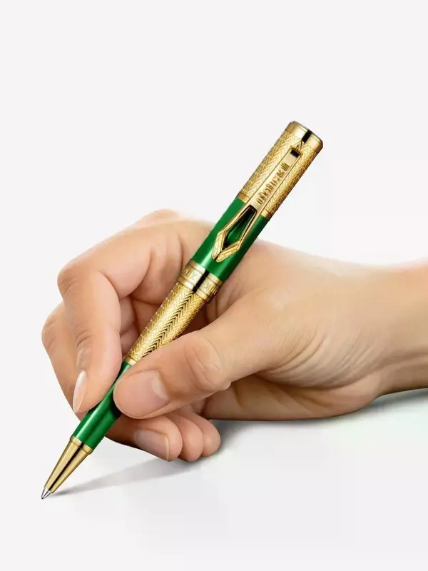 Roberto Cavalli Herringbone-engraved Pen