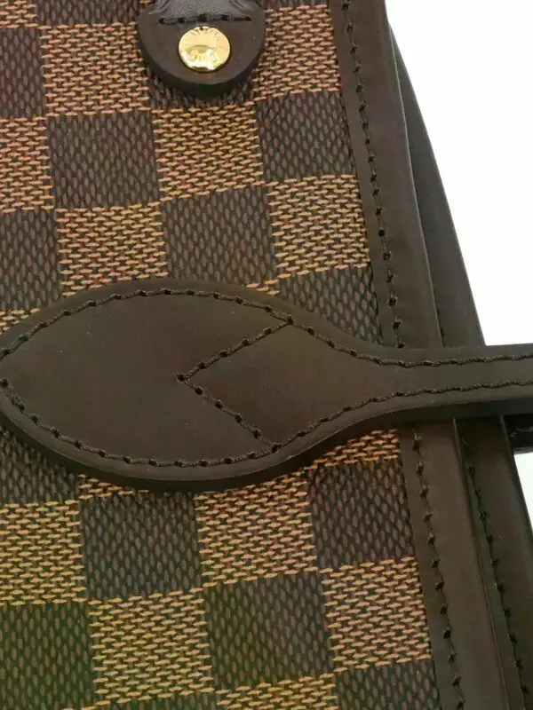 LOUIS VUITTON 2013 Pm Neverfull Damier Ebène Tote Bag