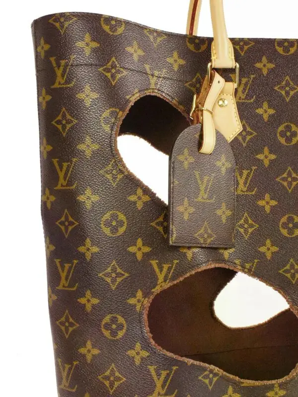 LOUIS VUITTON X Comme Des Garçons 2014 Cut-out Tote Bag