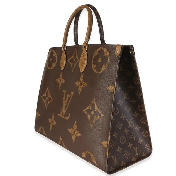 LOUIS VUITTON Monogram Reverse Canvas Onthego Gm