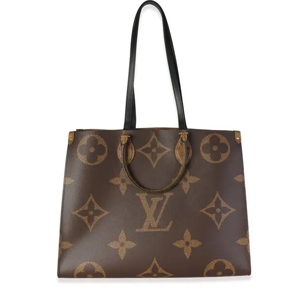 LOUIS VUITTON Monogram Reverse Canvas Onthego Gm