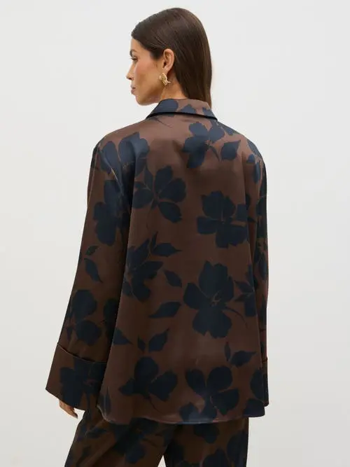 PRETTY LAVISH Bobbi Relaxed Printed Shirt