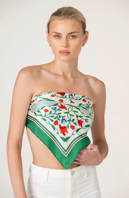 JESSIE ZHAO NEW YORK Valley Double Sided Silk Scarf