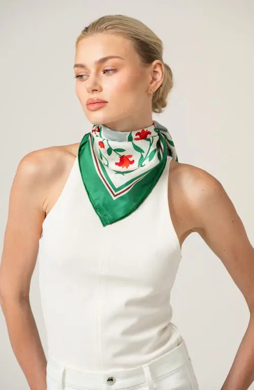 JESSIE ZHAO NEW YORK Valley Double Sided Silk Scarf